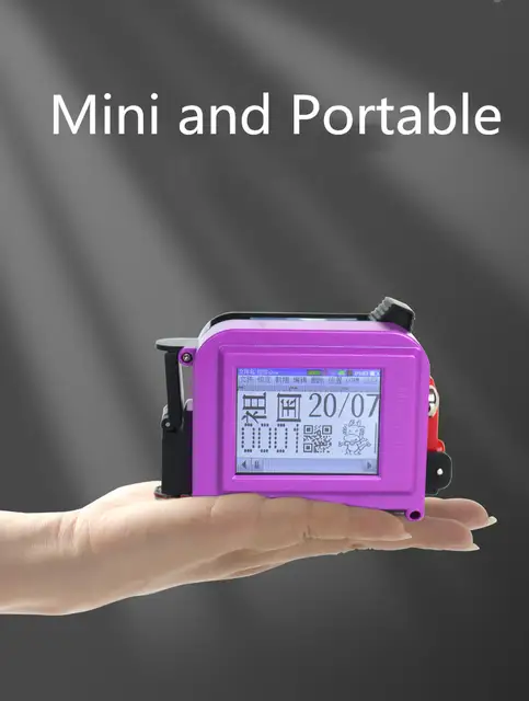 VersaPrint Pro+ Handheld Printer for Expiry Date, Manufacture Date, Ba