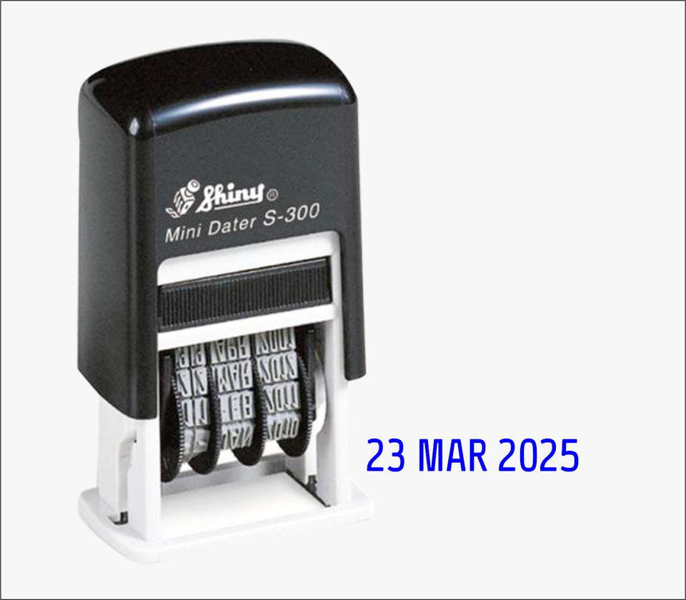 Small Yet Powerful: Mini Single Dater Stamp for Clear Date Imprints